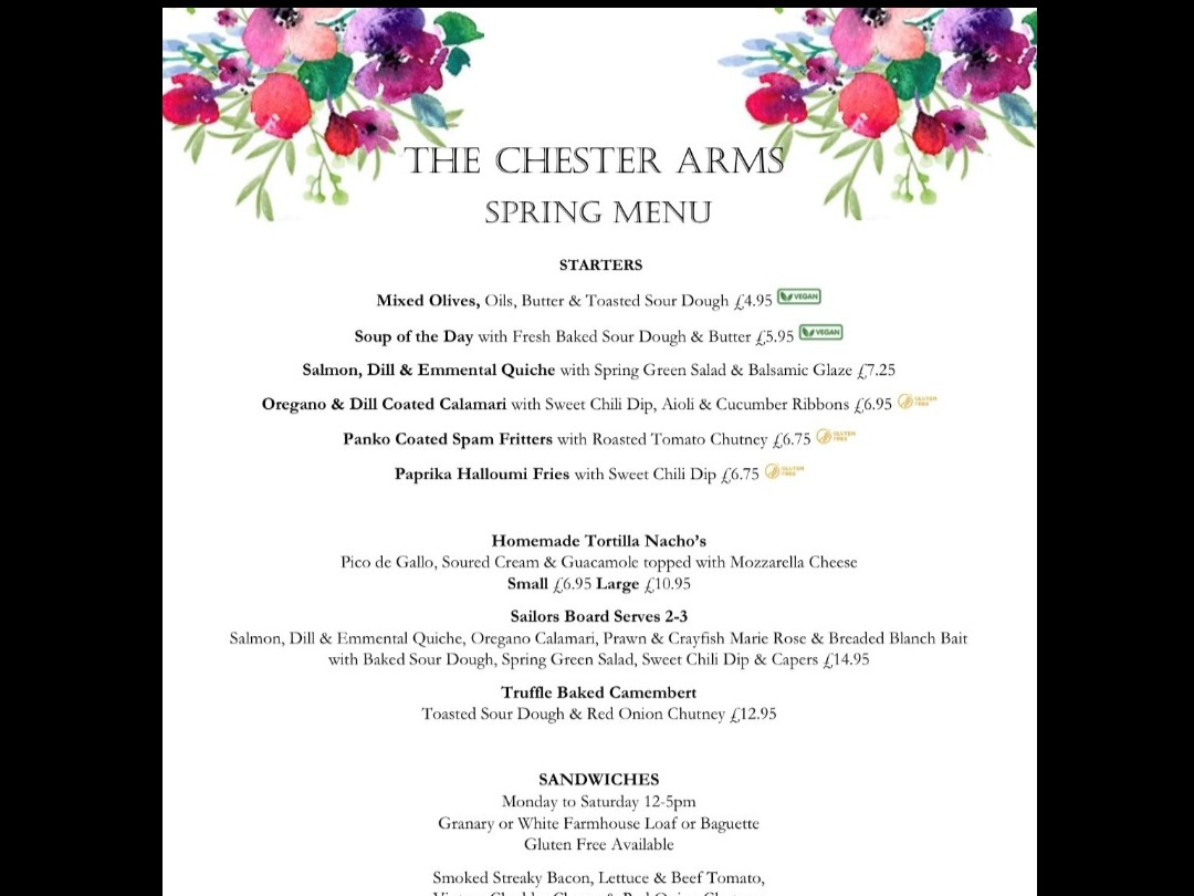 Blog | The Chester Arms